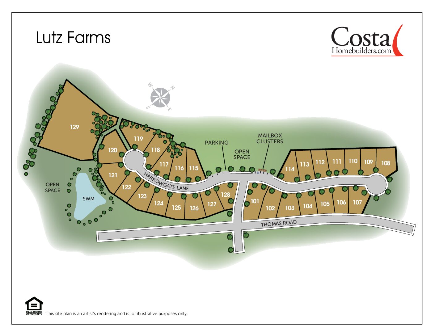 Lutz Farm Costa Custom Homebuilders